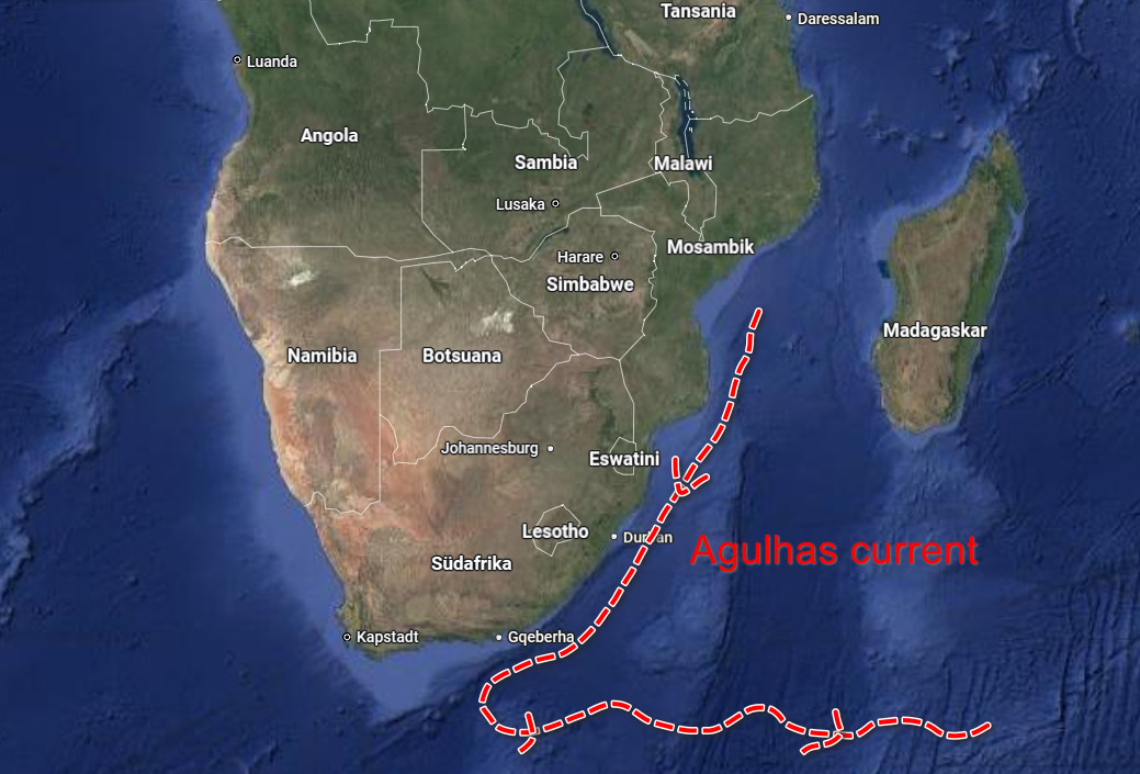 The Agulhas Current: Impact on Mozambique's Coast